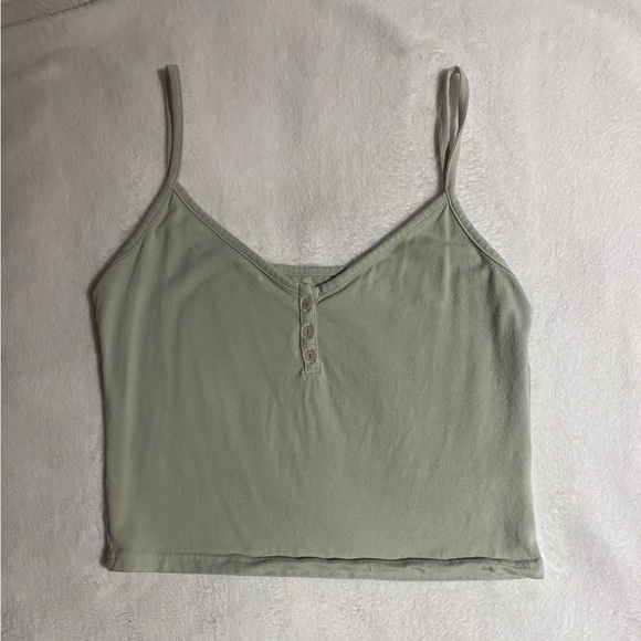 Brandy Melville | Tops | Sage Green Brandy Tank | Poshmark